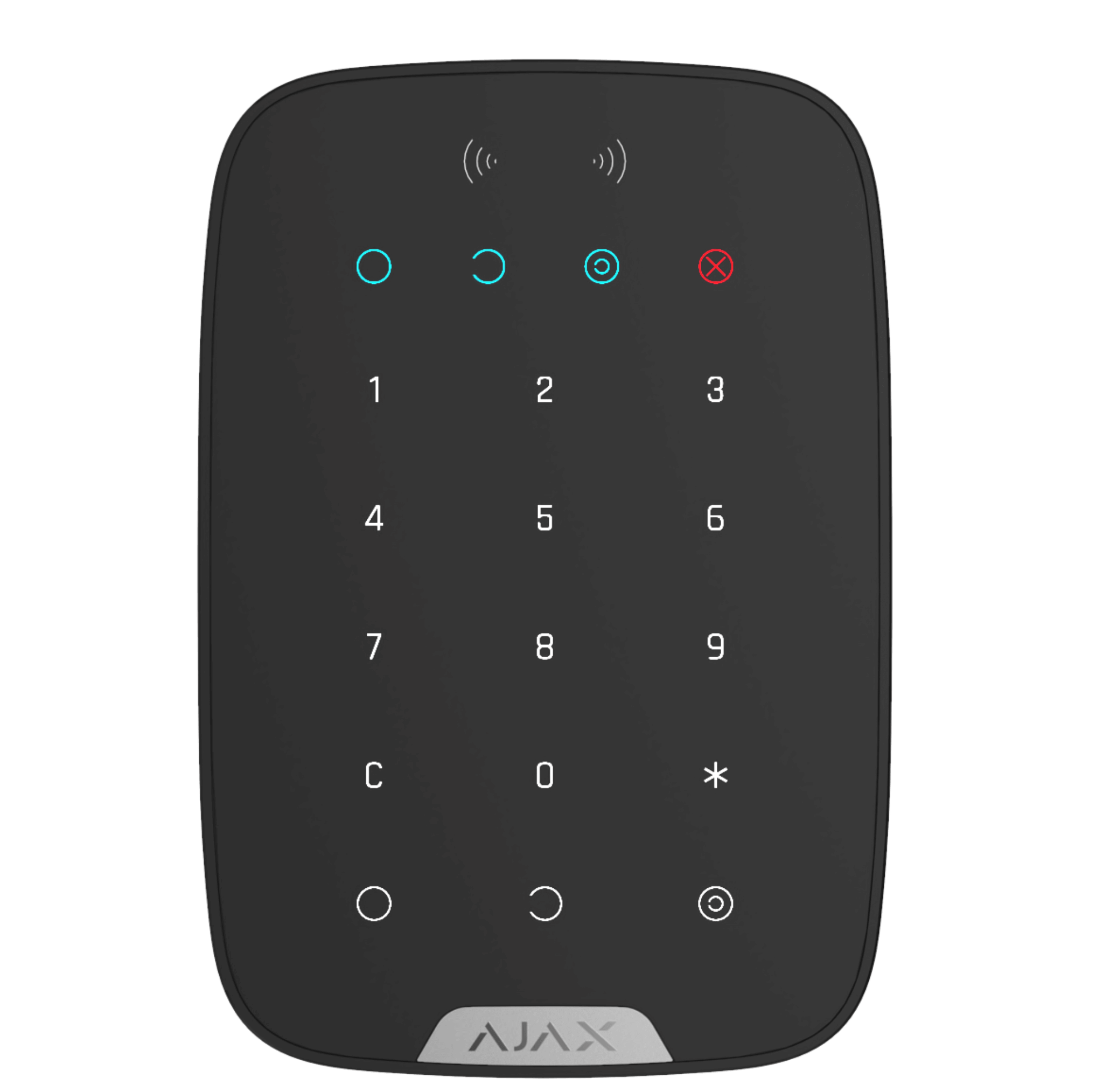 Ajax Keypad Plus With Tag Functionality Ajax Security