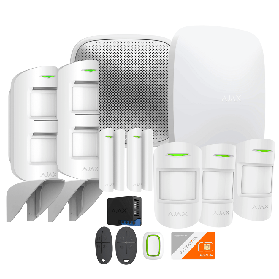Wireless Home Alarm Systems | Ajax Security Systems | Alarm Wizards